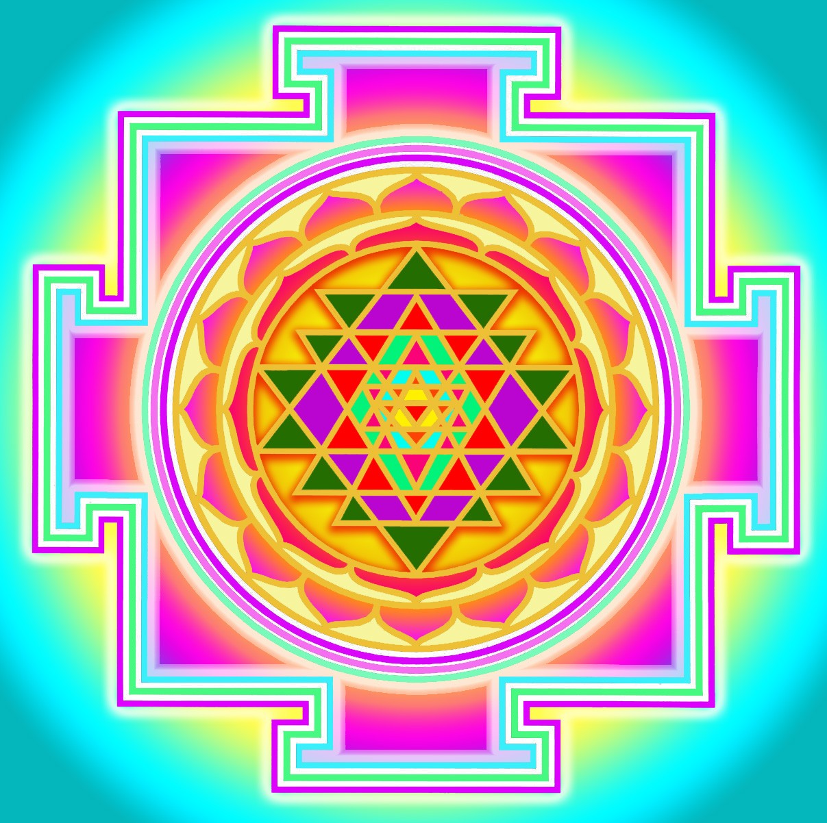 tripura-sundari_yantra_color - Religion World